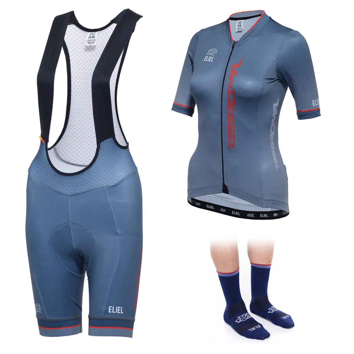 Women's Team Jersey Apparel Bundle - By Eliel – Van Dessel Cycles